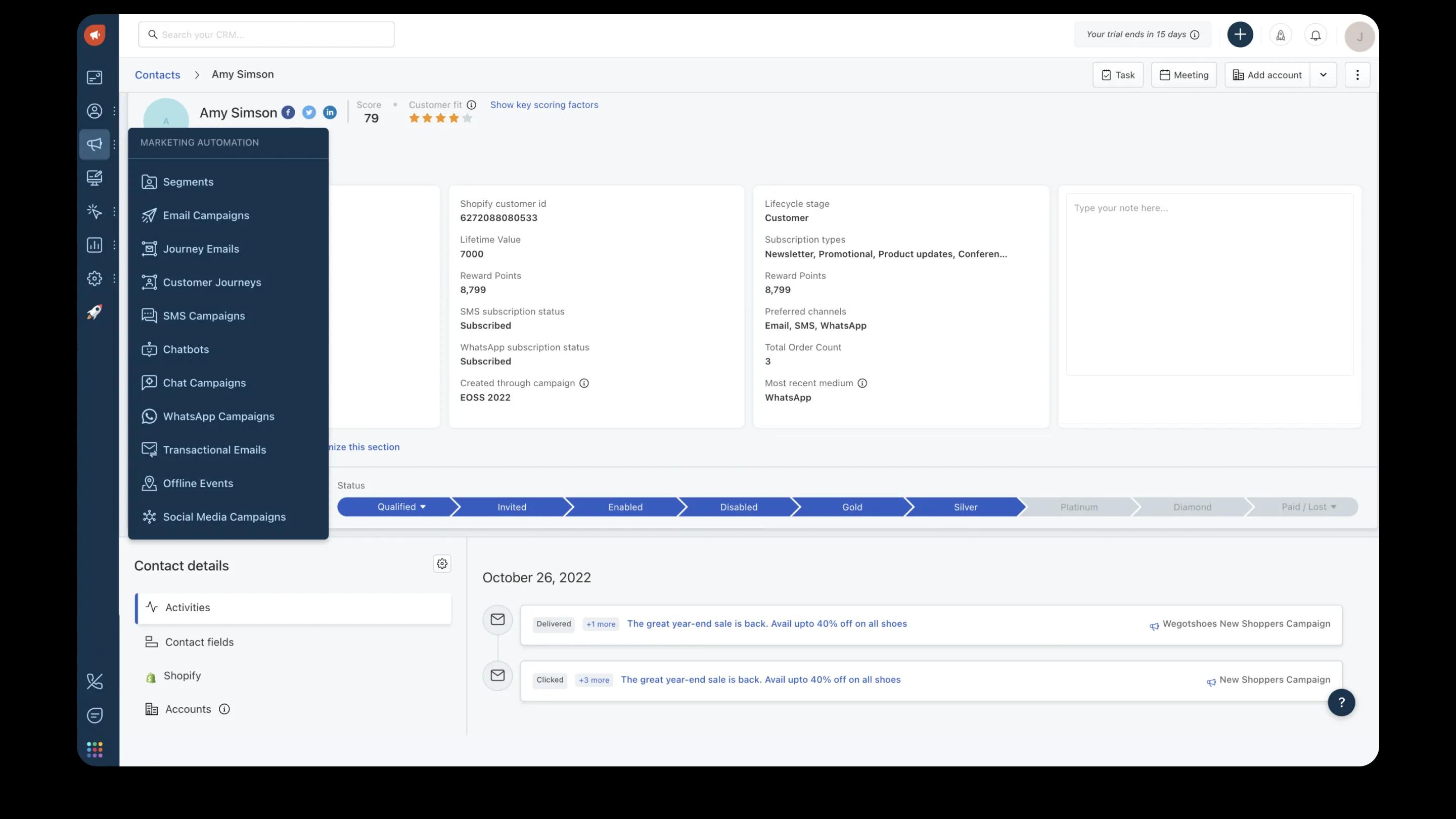 Freshmarketer: All-in-one Marketing Automation for Email & SMS | Freshworks